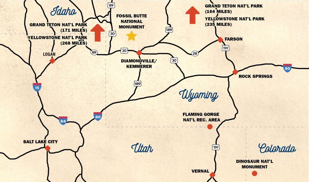 Getting Here - Fossil Basin